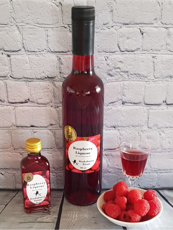 Raspberry Liqueur Gold Medal – Kookaburra Estate