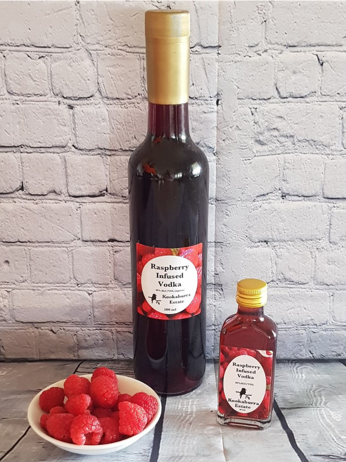 Raspberry Infused Vodka Silver Medal. – Kookaburra Estate